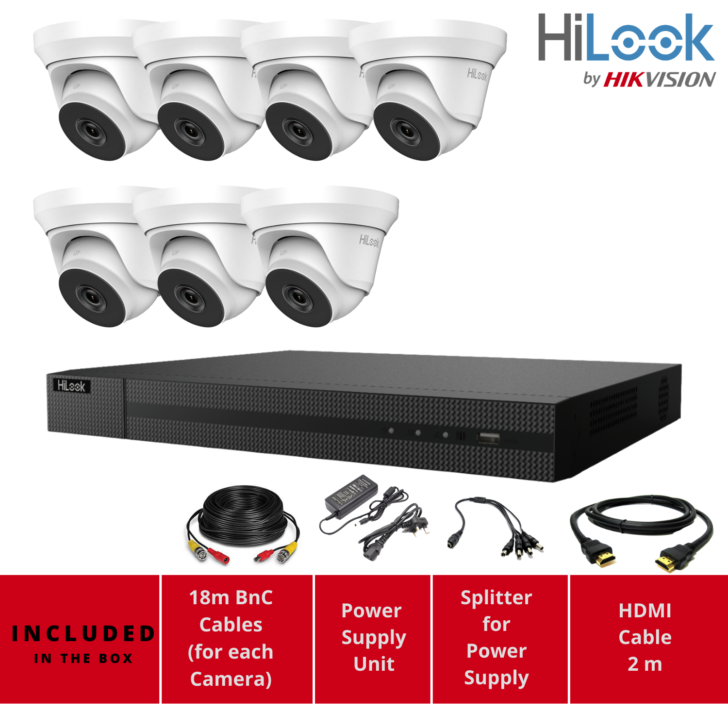 HIKVISION HD CCTV SYSTEM 2MP 8CH DVR OUTDOOR IP66 40M LOW LIGHT CAMERA ...
